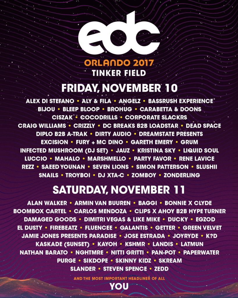 Festival: Electric Daisy Carnival (EDC) – Orlando, Fla. tickets and ...