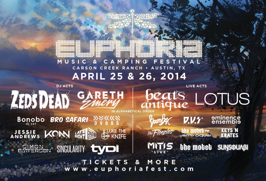 Euphoria Music Festival announces initial lineup for April 25-26 event ...