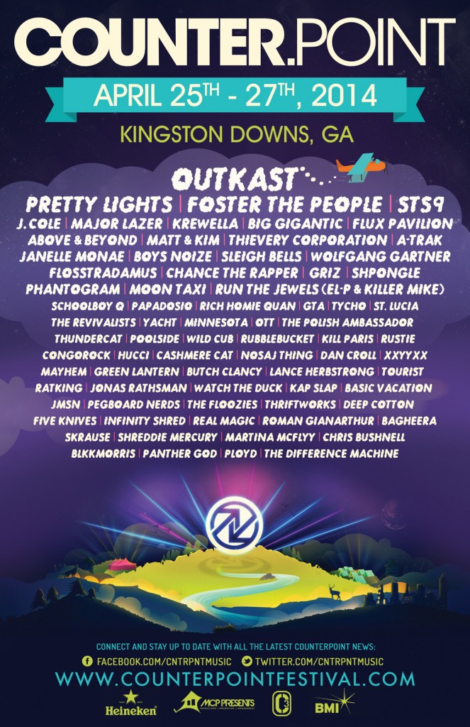 CounterPoint Music Festival reveals lineup for April 25-27 event ...