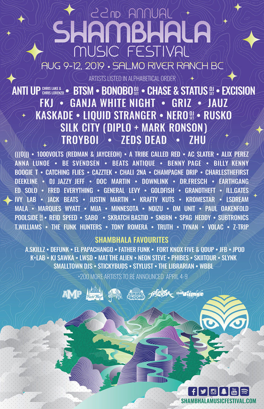Festival: Shambhala Music Festival – British Columbia, Canada tickets ...