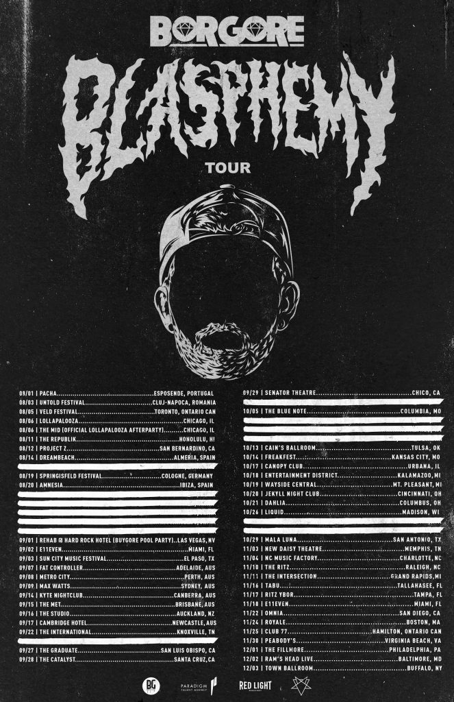 Borgore announces Blashphemy World Tour – Electronic Midwest