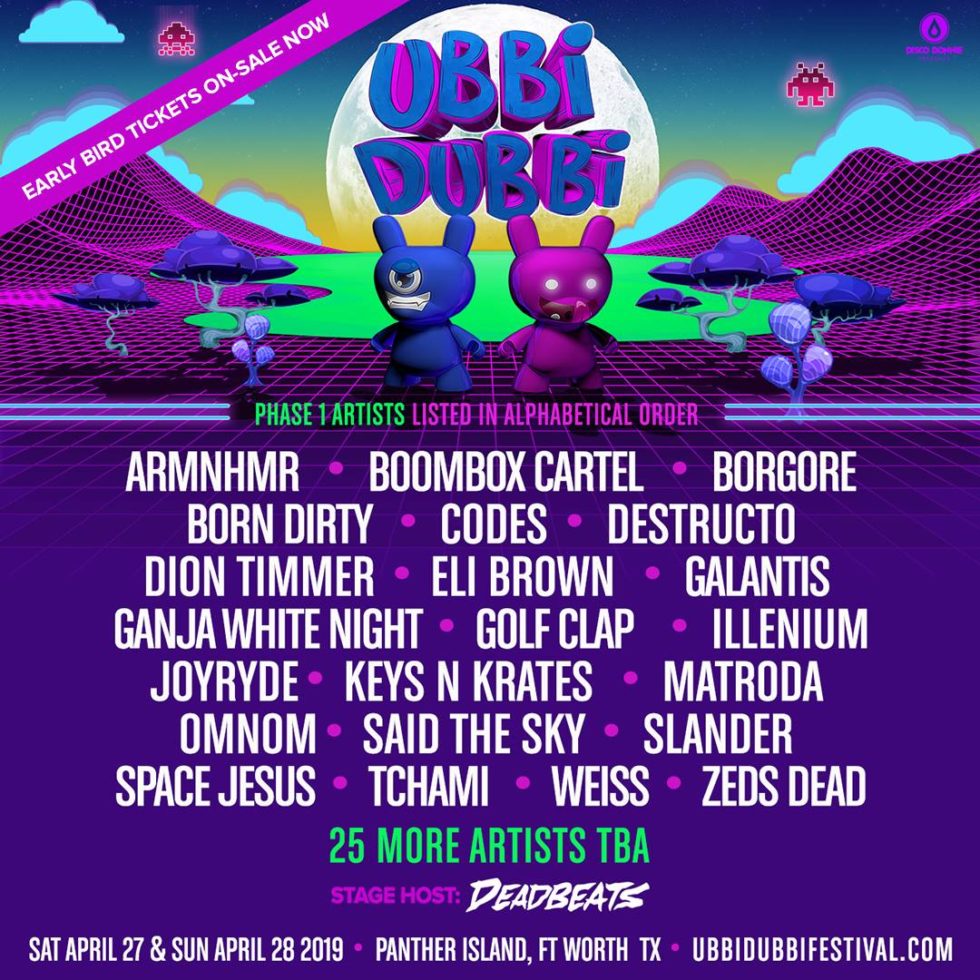 Ubbi Dubbi festival to debut in Texas next April – Electronic Midwest