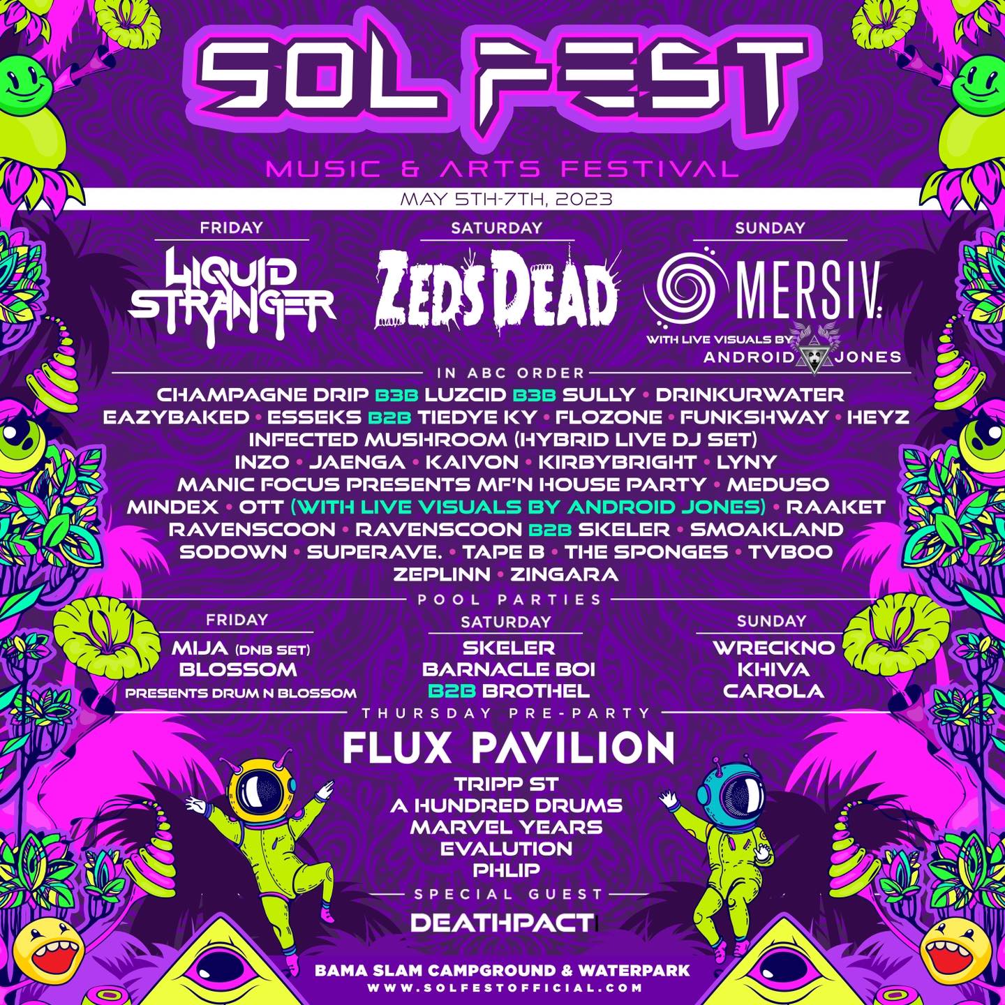 Alabama’s Sol Fest reveals full 2023 lineup – Electronic Midwest