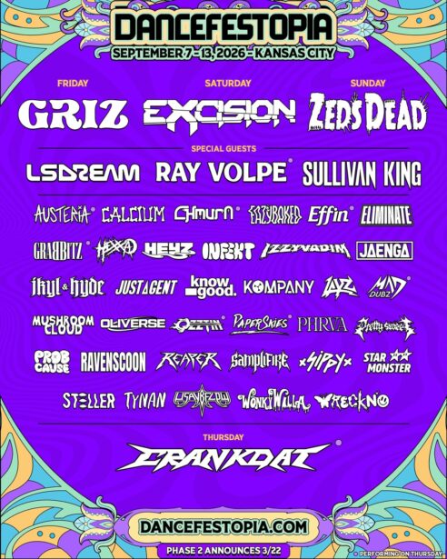 Dancefestopia reveals 2026 lineup – Electronic Midwest
